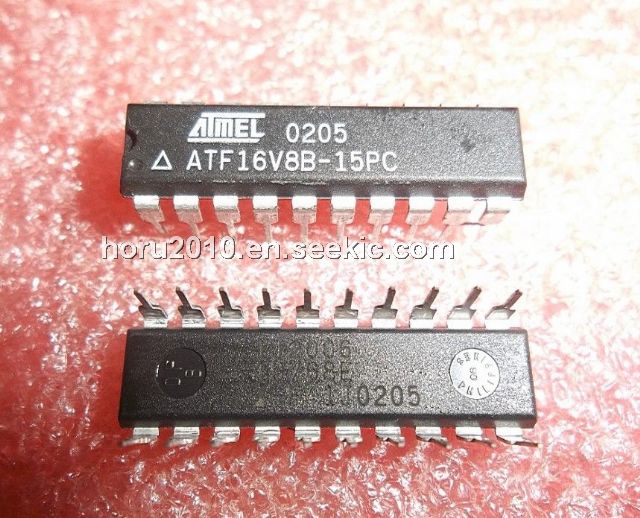 ATF16V8B-15PC ,Simple E2PLD, Programmable Array Logic, 20 Pin, Plastic, DIP Original supply, US ...
