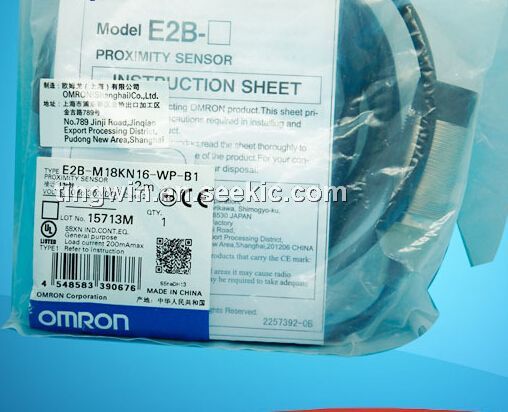 E2B-M18KN16-WP-B1 ,Omron E2B-M18KN16-WP-B1 cylindrical proximity Sensor Original supply, US $ 19 ...